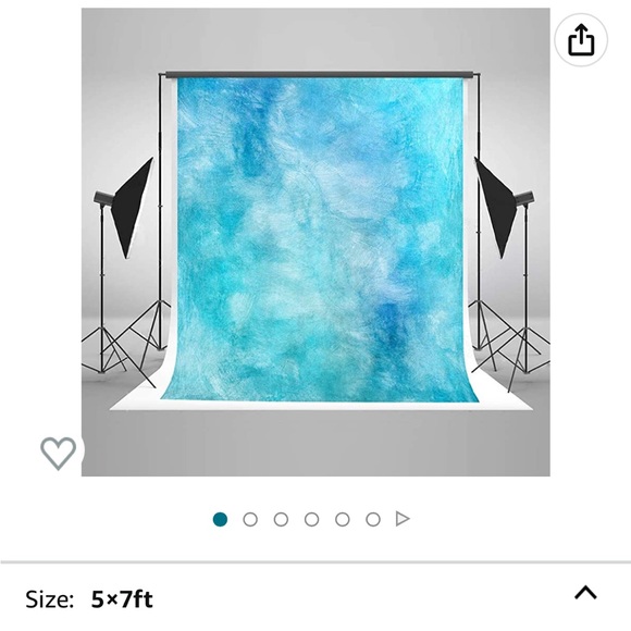 Party Supplies | Party Backdrop 5x7 Blue Watercolor | Poshmark